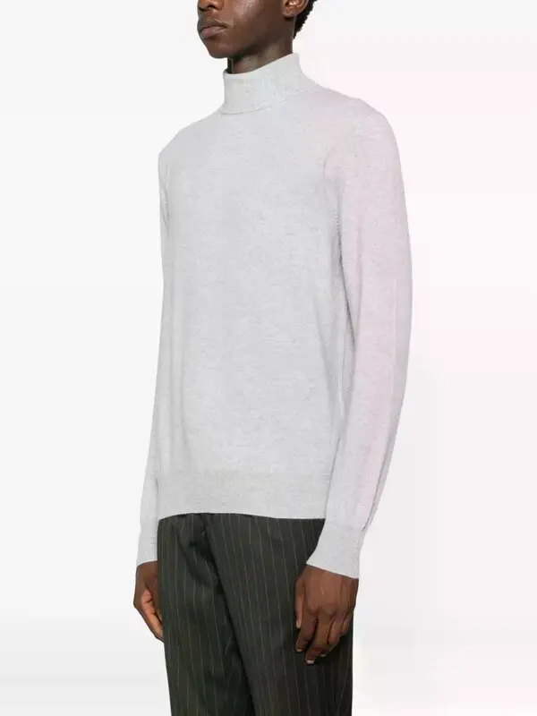 Bruno Manetti Fine-knit Jumper - Grey
