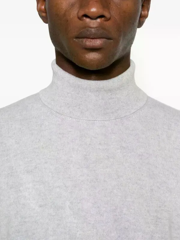 Bruno Manetti Fine-knit Jumper - Grey