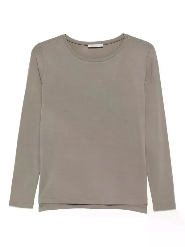 LE TRICOT PERUGIA Long-sleeve T-shirt - Brown