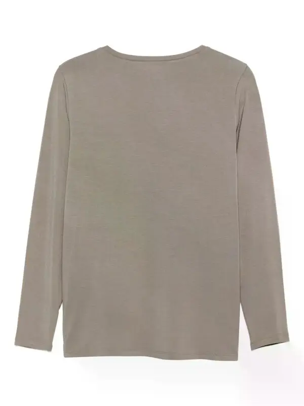 LE TRICOT PERUGIA Long-sleeve T-shirt - Brown
