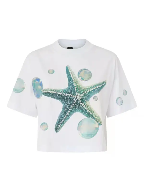 Pinko Starfish-print T-shirt