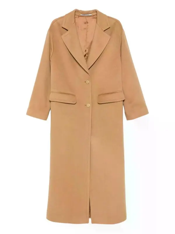 Tagliatore Button-fastening Coat With Flap Pockets