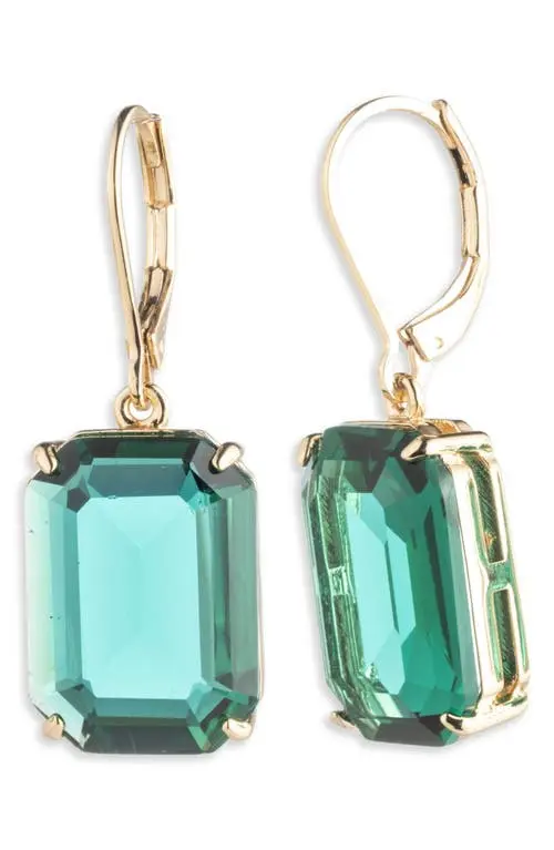 Ralph Lauren Kensington Drop Earrings - Green