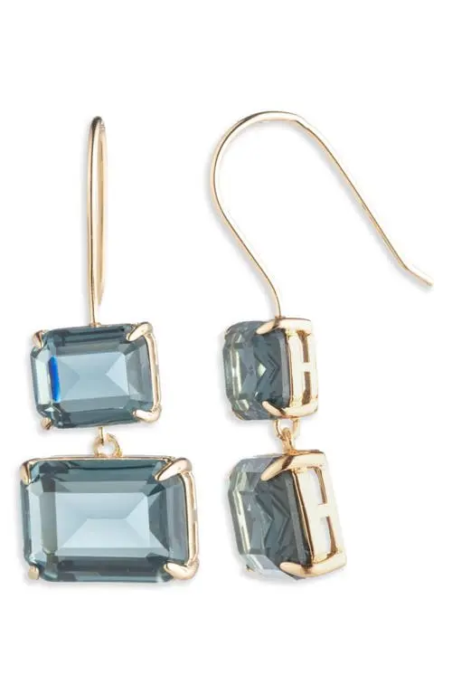 Ralph Lauren Double Drop Earrings - Blue