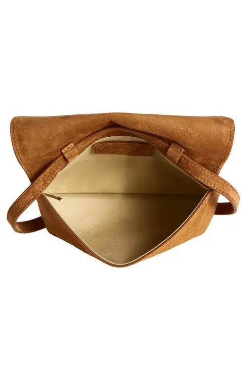 Marni Suede Pouchette Crossbody Bag