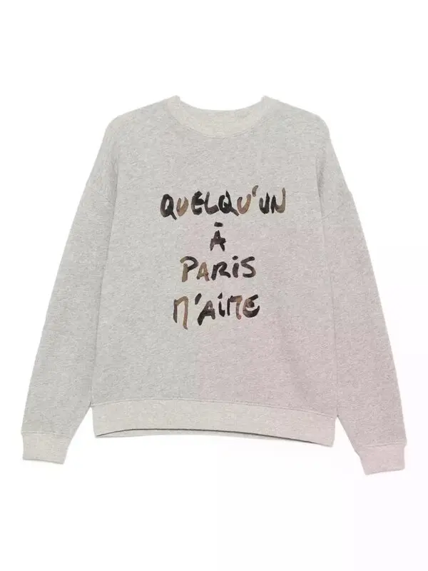 Ba&sh Slogan-print Sweatshirt