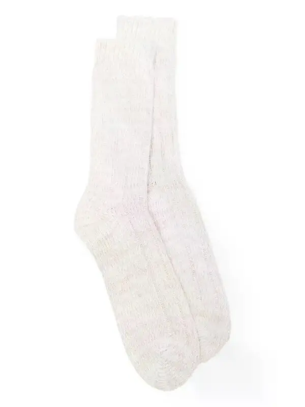 BIRKENSTOCK Ribbed-knit Socks - Neutrals