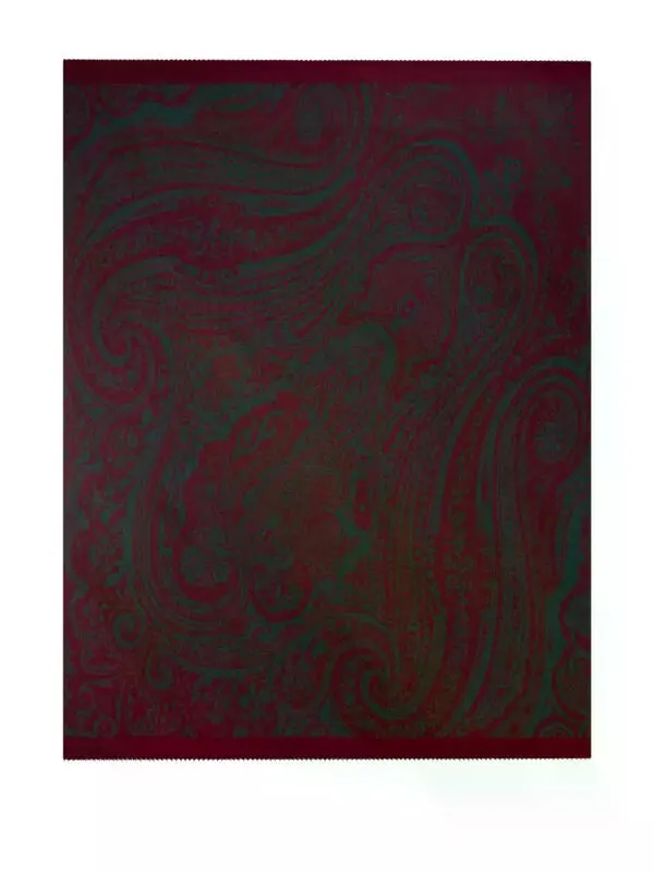 Etro Jacquard Paisley Blanket