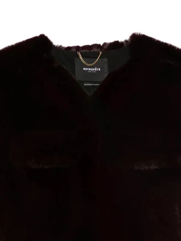 Retrofete Sparrow Faux Fur Jacket