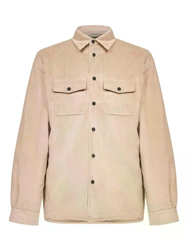 MC2 SAINT BARTH Snap-buttoned Chest-pocket Coat - Neutrals