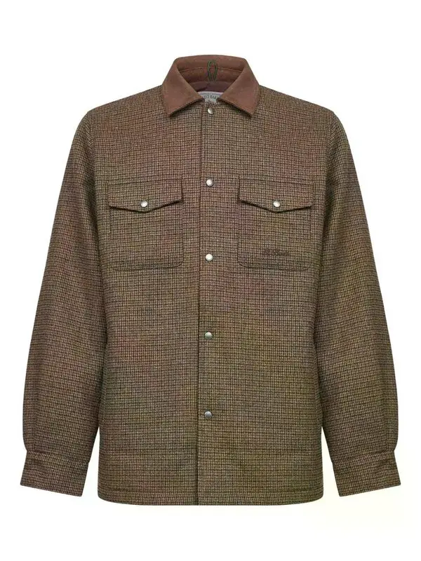 MC2 SAINT BARTH Houndstooth Patch-pocket Jacket