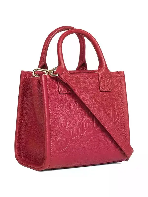 MC2 SAINT BARTH Mini Grained Leather Tote Bag