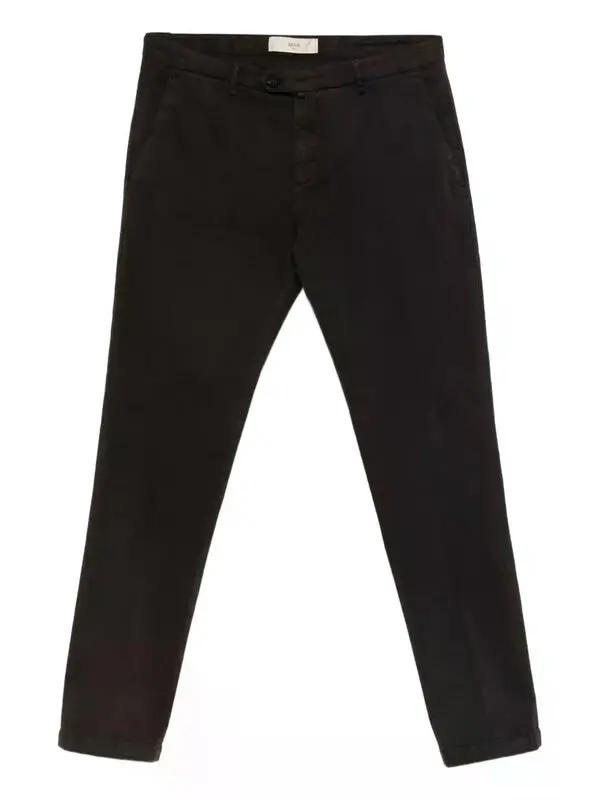 BRIGLIA 1949 Straight-leg Chino Trousers - Brown