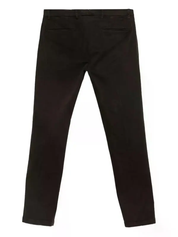 BRIGLIA 1949 Straight-leg Chino Trousers - Brown