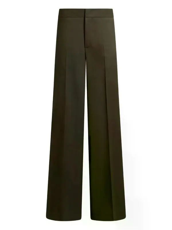 Etro Pressed-crease Palazzo Trousers
