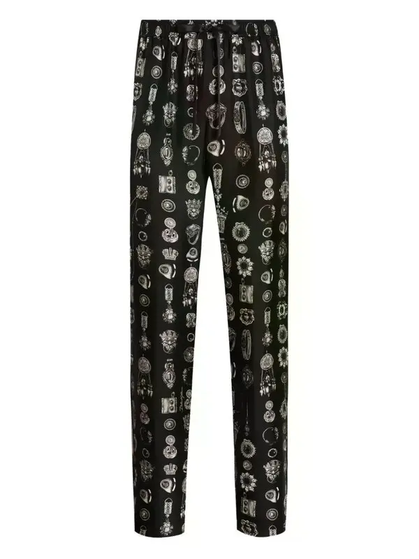 Dolce & Gabbana Medallion Print Trousers