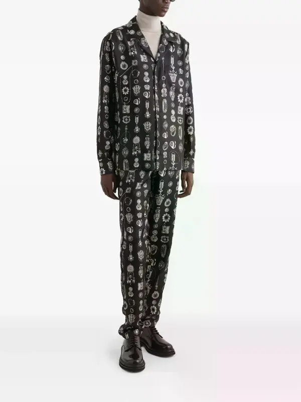 Dolce & Gabbana Medallion Print Trousers