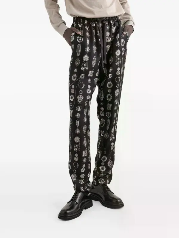 Dolce & Gabbana Medallion Print Trousers