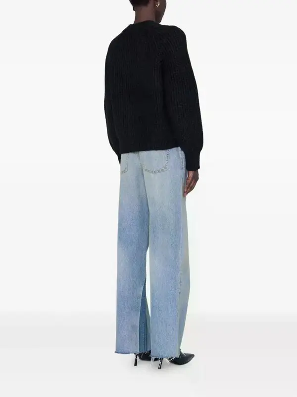 ANINE BING Logo-embroidered Sweater