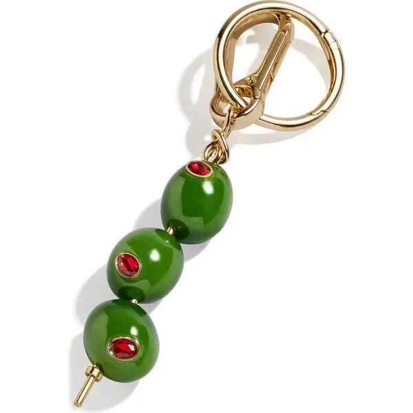 Baublebar Briny Baby Olive Bag Charm - Green
