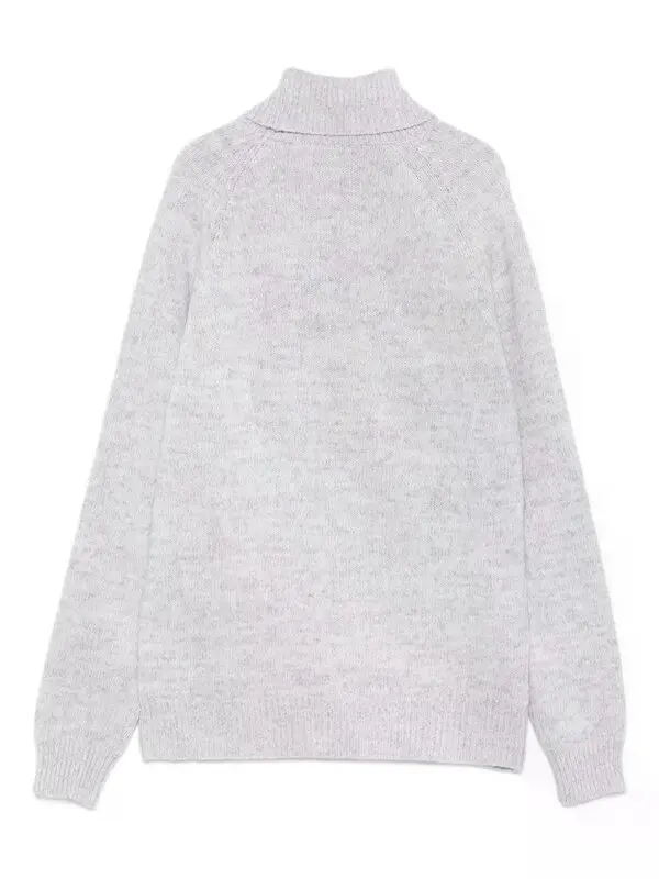 CENERE GB Roll Neck Jumper - Grey