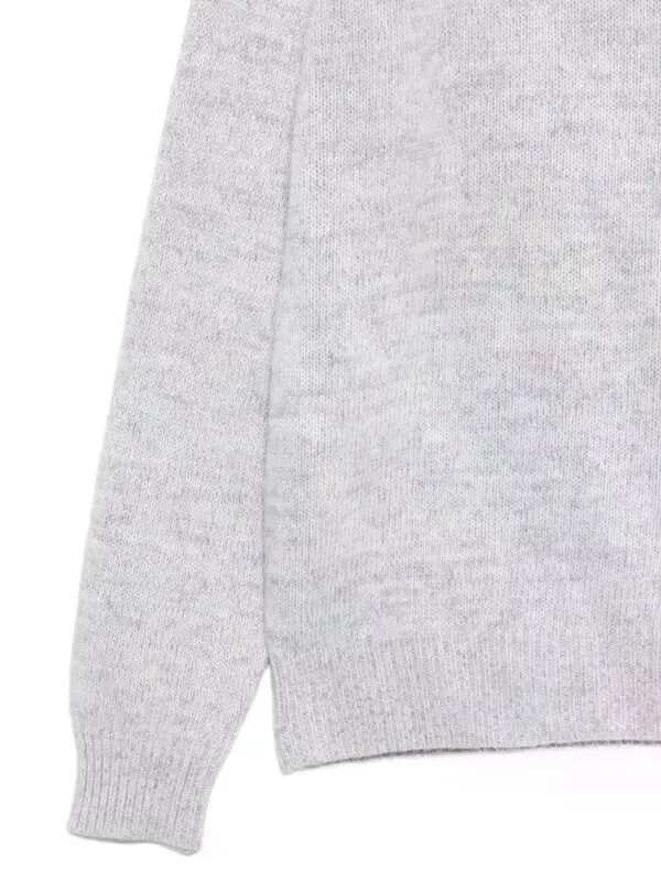 CENERE GB Roll Neck Jumper - Grey