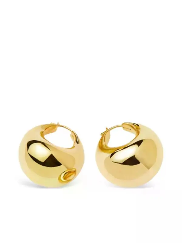 MISSOMA Dome Hoop Earrings - Gold