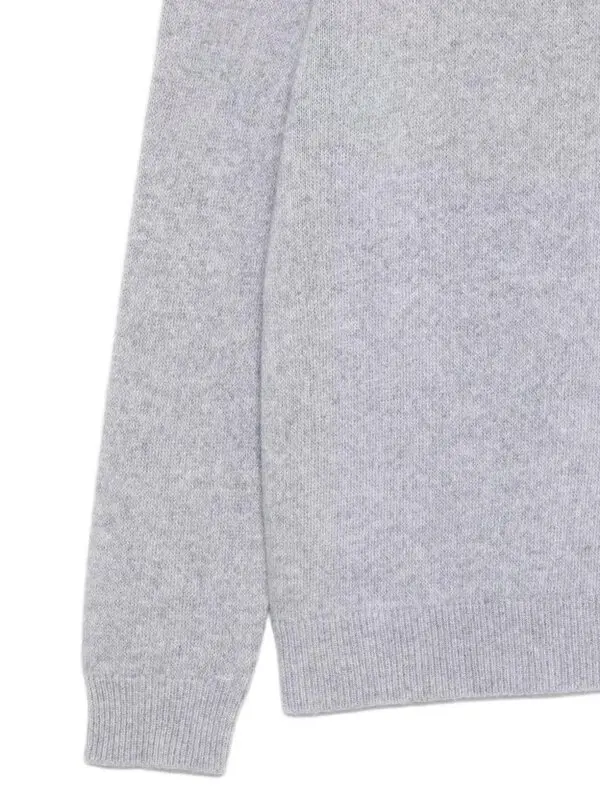 CENERE GB Shawl-collar Jumper - Grey