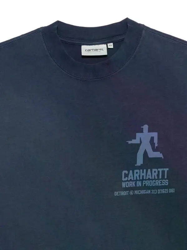 Carhartt Work In Progress Distance Graphic-print T-shirt - Blue