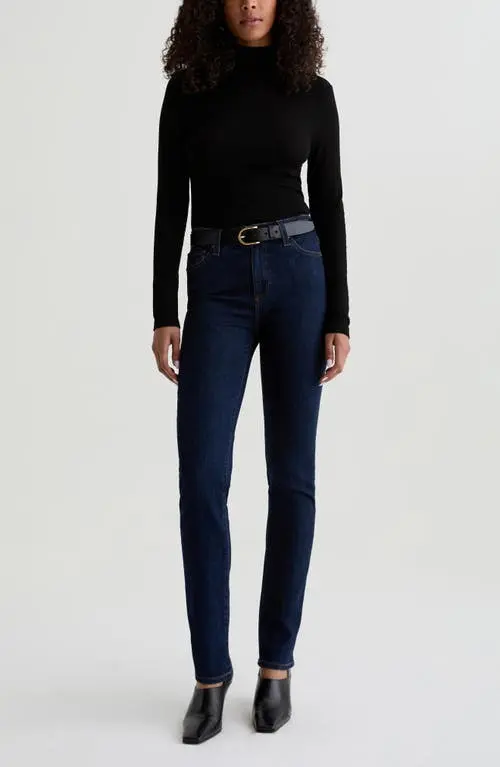 Ag Mari Extended Slim Straight Leg Jeans - Modern Indigo
