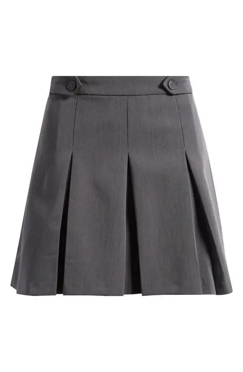 Topshop Pleated Mini Skirt