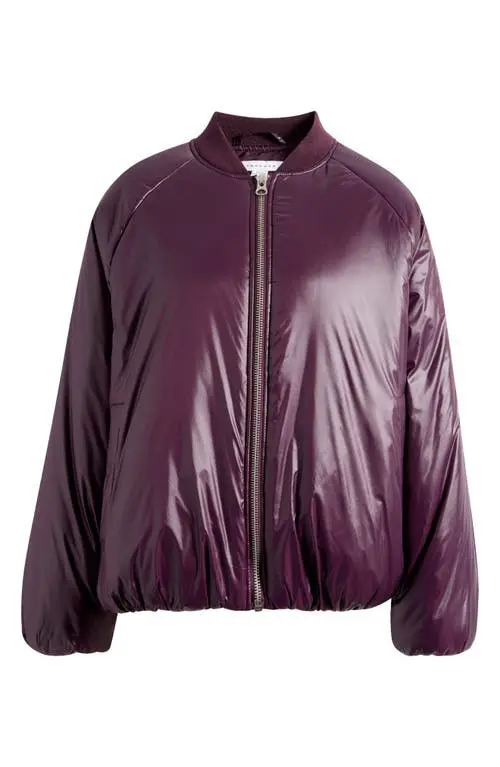 Topshop Insulated Bomber Jacket