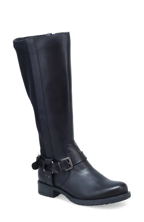 Miz Mooz Palmyr Knee High Riding Boots - Black