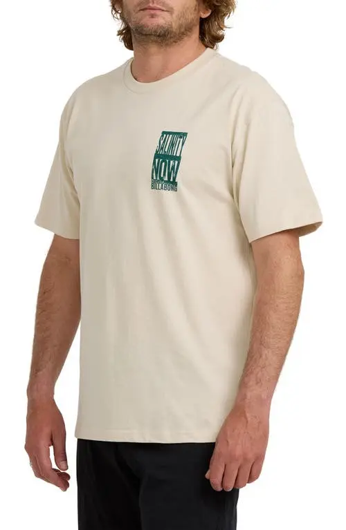 BILLABONG Salinity Now Cotton Graphic T-shirt