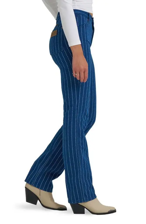 Wrangler Rancher Star Pinstripe Bootcut Jeans