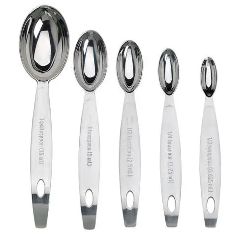 CUISIPRO Stainless Steel Measuring Spoon Set