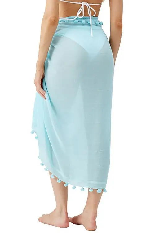 Melissa Odabash Tassel Cover-up Pareo - Sky