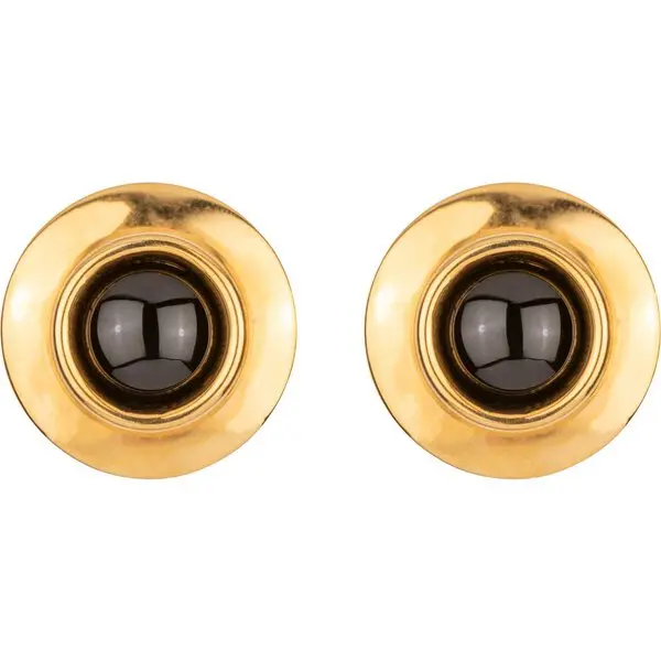 JENNIFER BEHR Alva Drop Earrings - Onyx