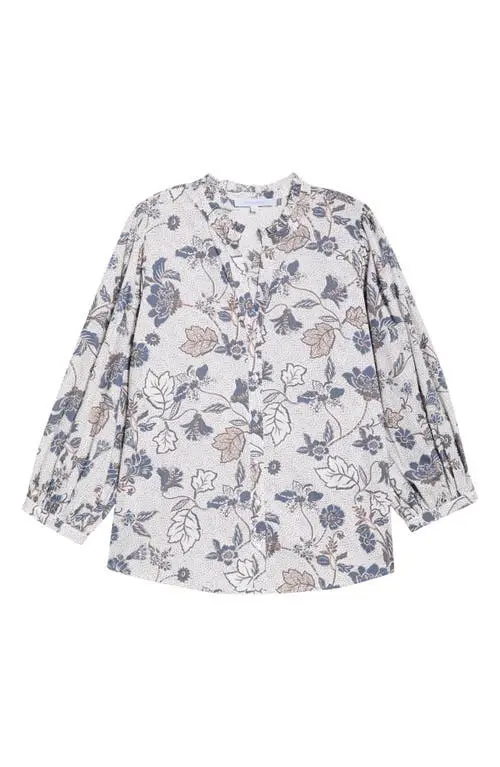 SUGARLIPS Bryony Floral Print Button-up Shirt