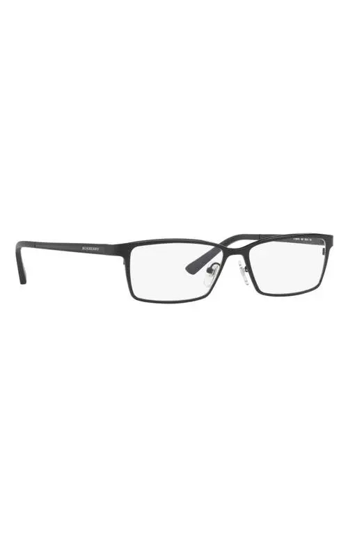 Burberry 56mm Rectangular Eyeglasses