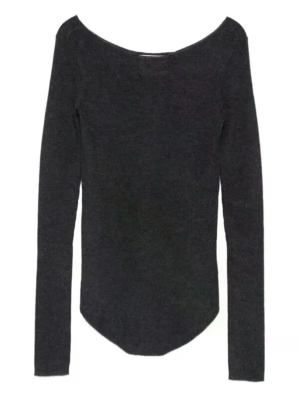 Isabel Marant Boat-neck Cashmere Blend Sweater