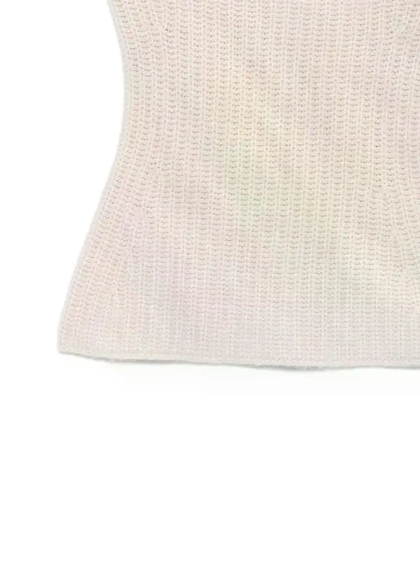Iris Von Arnim Alfreda Ribbed-knit Neck Warmer