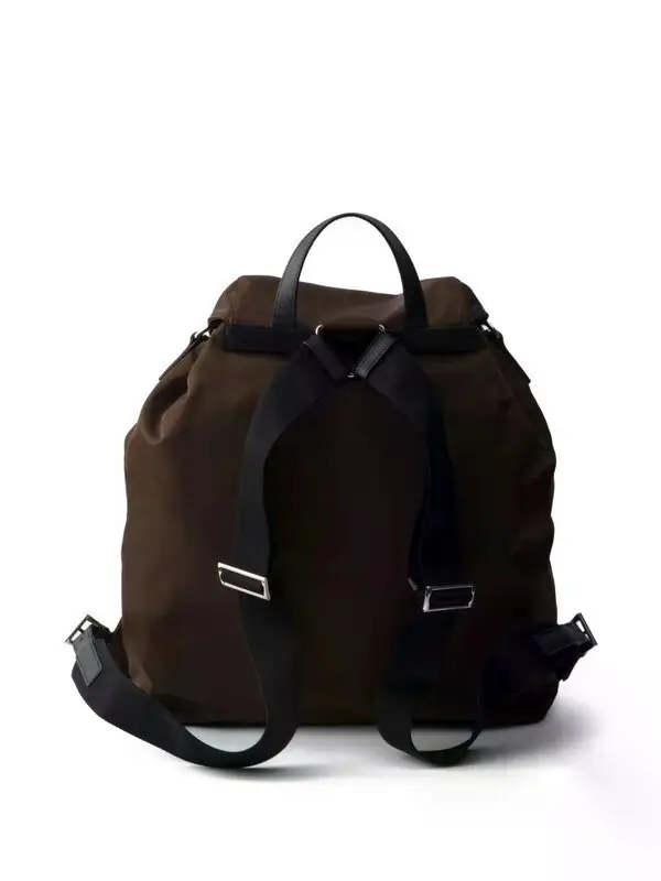 Prada Front-pocket Backpack - Brown