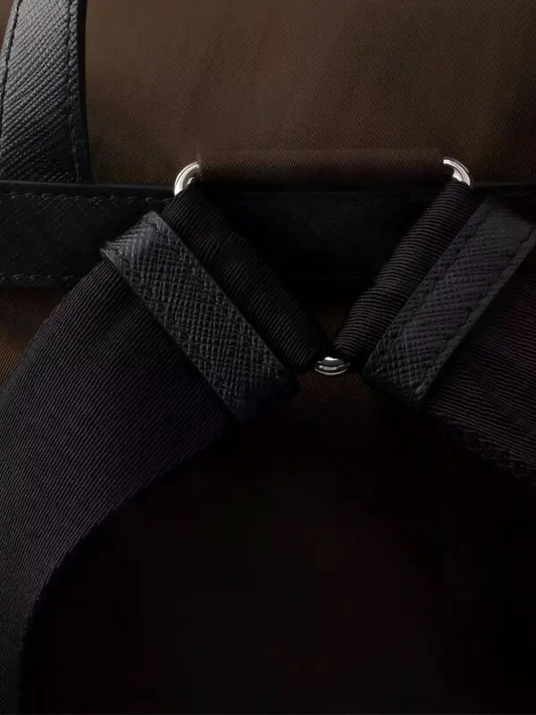 Prada Front-pocket Backpack - Brown