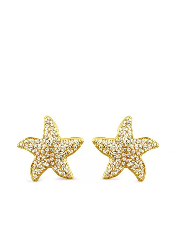 Mayol Madison Star Embellished Earrings - Gold