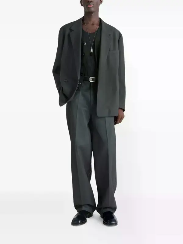 LEMAIRE Double-breasted Blazer - Grey