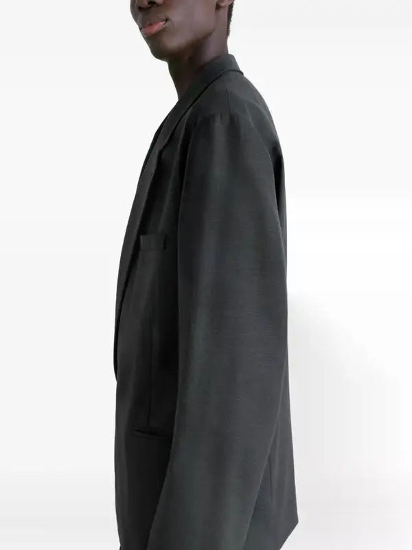 LEMAIRE Double-breasted Blazer - Grey
