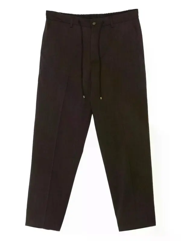 BRIGLIA 1949 Convent Drawstring-waist Trousers