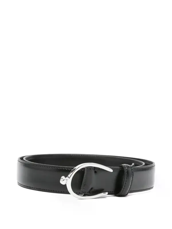 BRIGLIA 1949 Leather Belt - Black