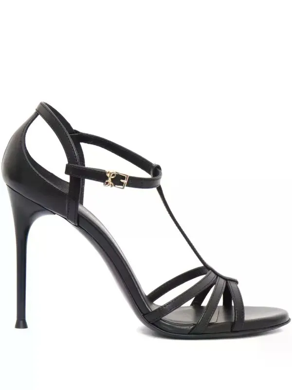 SERGIO LEVANTESI Leather Stiletto Sandals